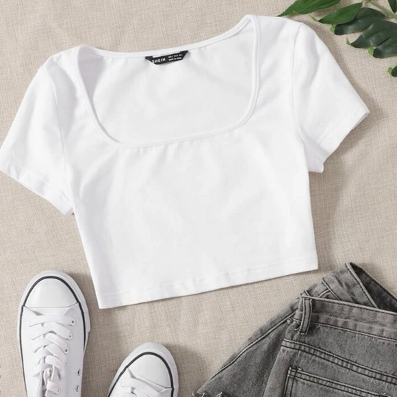 Tops | Basic White Top | Poshmark